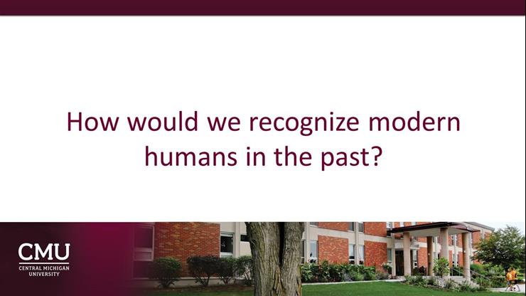 How do we recognize humans?