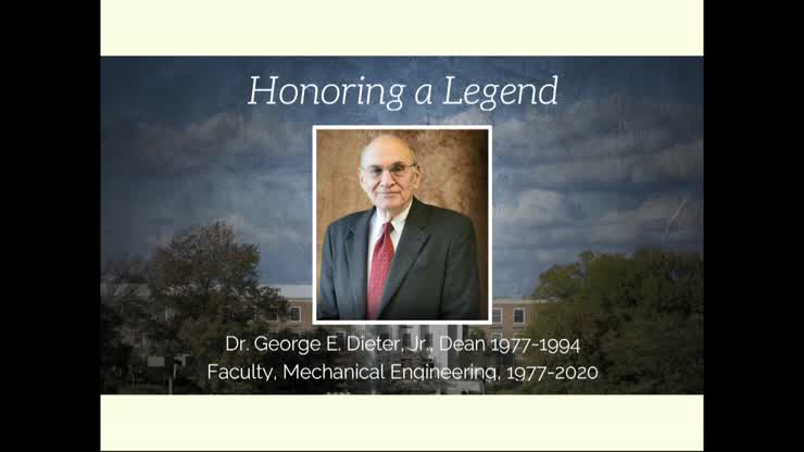 George Dieter Distinguished Lecture