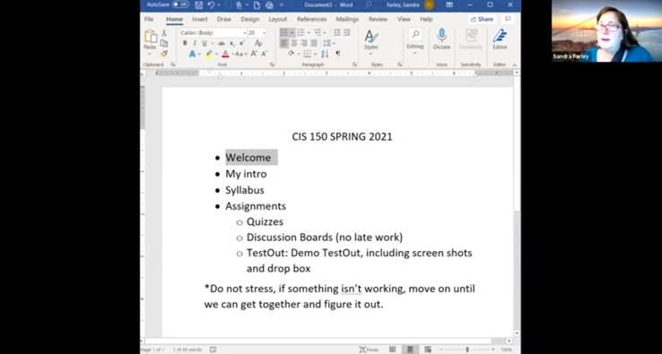 CIS 150 Introduction