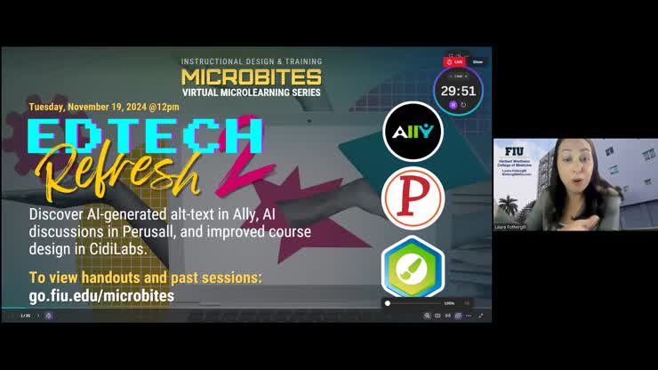Microbites: EdTech Refresh (Part 2)