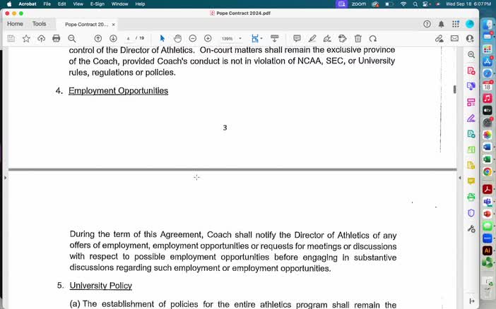 Coaches Contract Helpful Hints