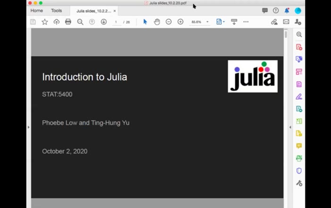 STAT:5400:0001 Julia (part1)