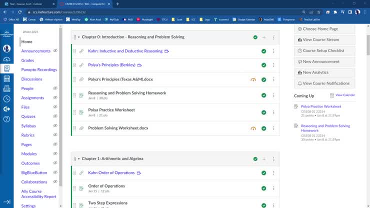 Reasoning and Problem Solving Lecture