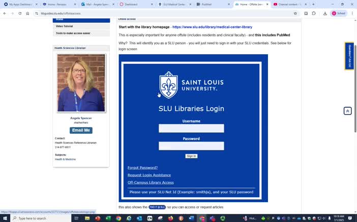 2025 access library articles from SLU