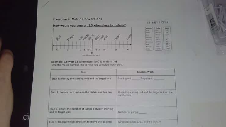Metric and Sci Not