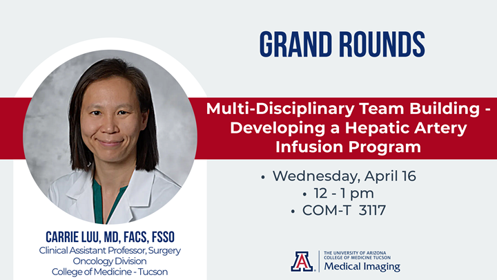 MI Grand Rounds - "Multi-Disciplinary Team Building - Developing a Hepatic Artery Infusion ...