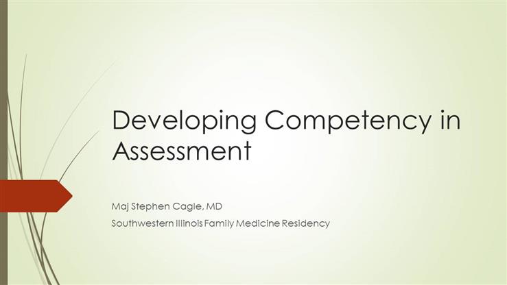 2019 Fall Faculty Development: Assessment (Stephen Cagle)