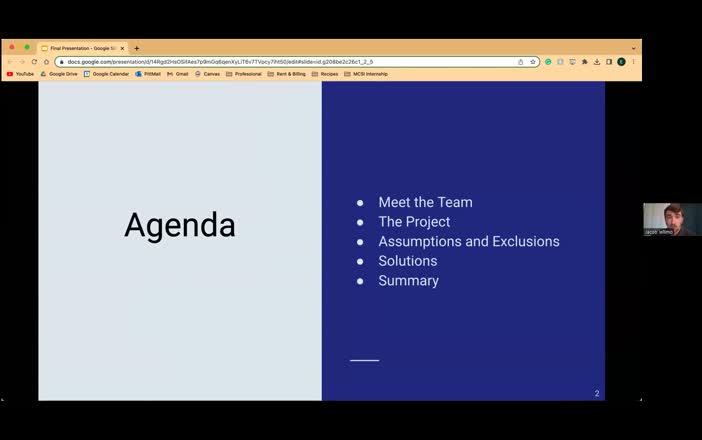 Team 8 - Final Presentation