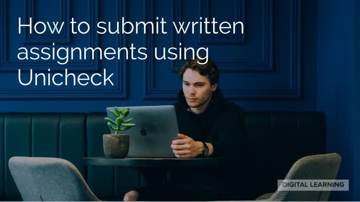 Submitting Written Assignments with Unicheck