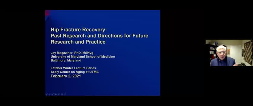 Jay S. Magaziner, PhD, MSHyg - Lefeber Winter Series 02.02.21