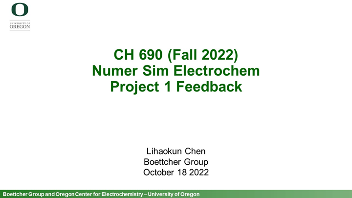 Boundary conditions and continuity equation