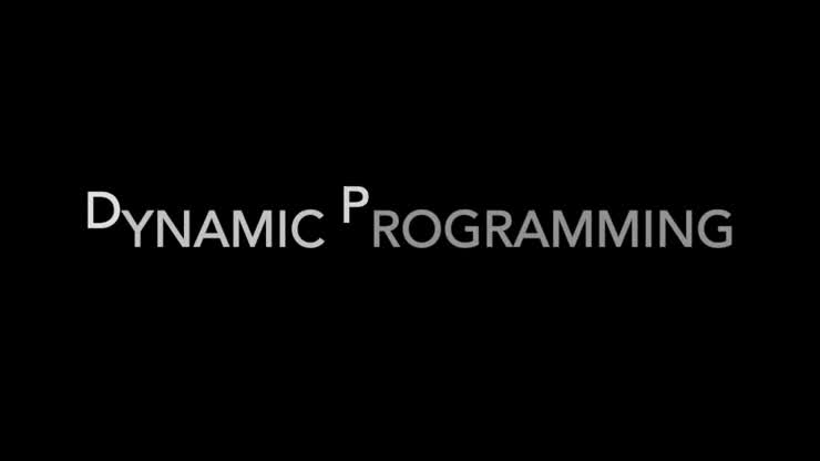 Dynamic programming