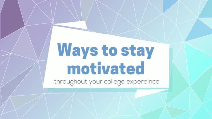Staying Motivated in Your College Courses