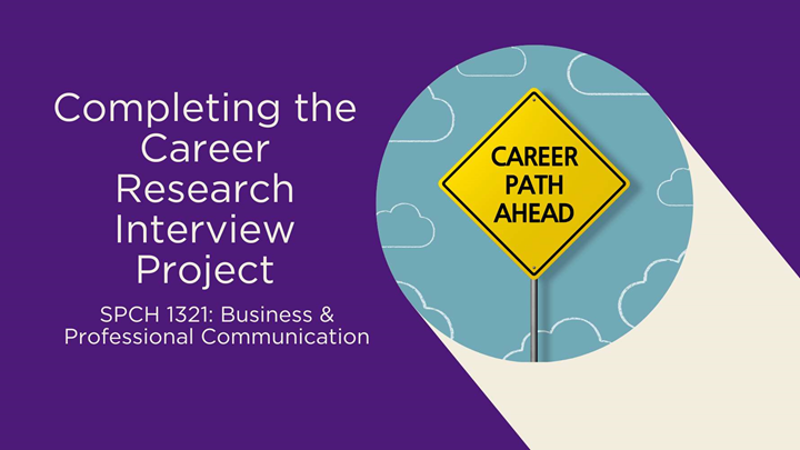Completing the Career Research Interview Project
