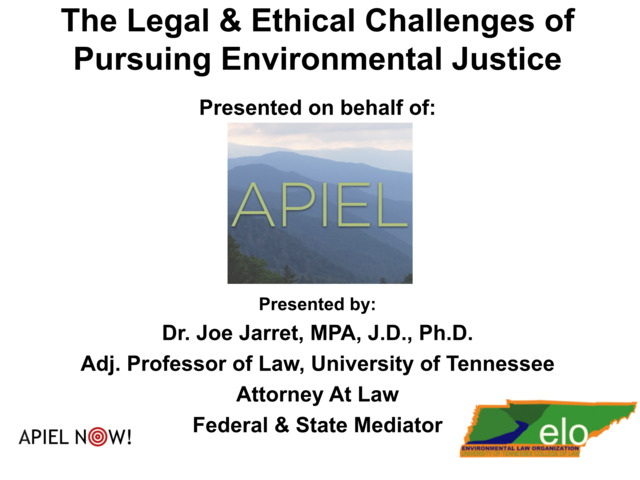APIEL 2023: Ethical Considerations for Environmental Lawyers & Other ...