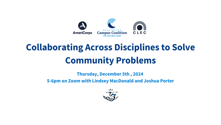 Collaborating Across Disciplines to Solve Community Problems