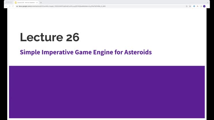 26.1 Intro to Game Engines