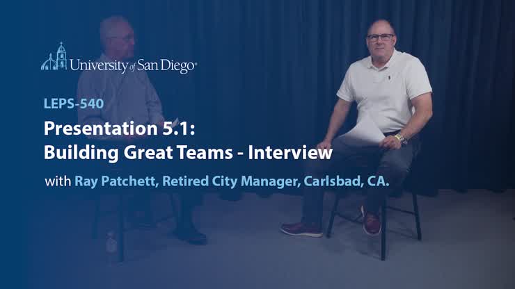 LEPS-540 Presentation 5.1: Building Great Teams