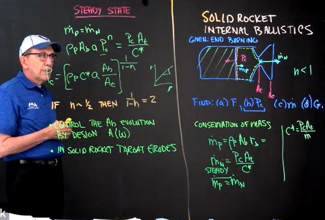 MAE 440/540-01 (FA22) Lecture 06L-B1 Internal Ballistic Equations - Part 1