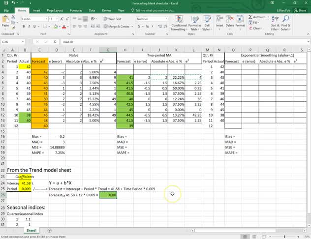 7 - Additional Forecasting Problem - 2