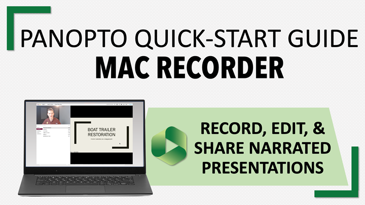 MAC GUIDE :: Easily Record, Edit, & Share Narrated Presentations