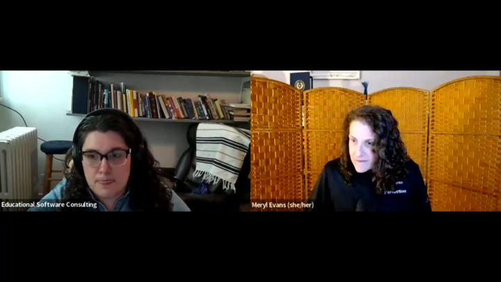 Accessibility Training Partners presents Meryl Evans, CPACC