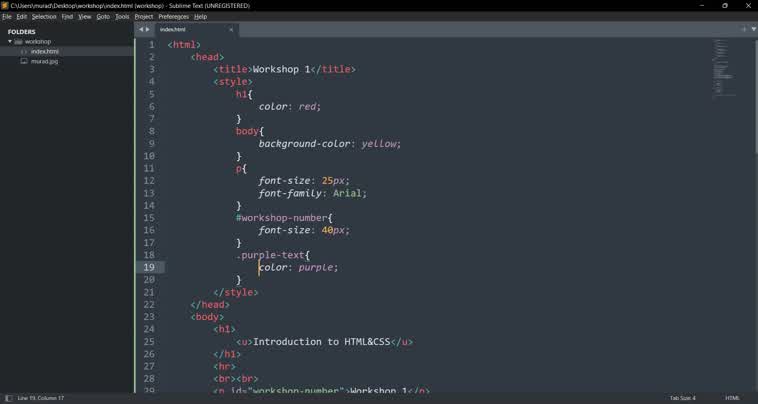HTML&CSS workshop2