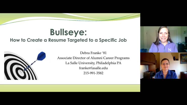 Bullseye How to Create a Resume Targeted to a Specific Job
