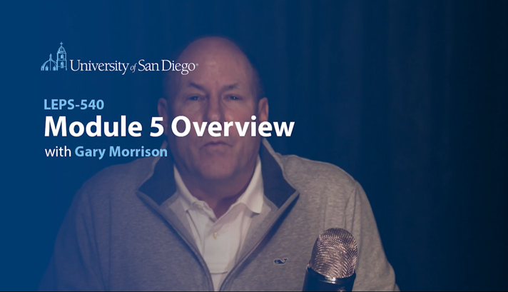 Module 5 Overview