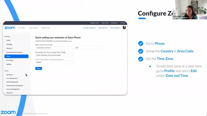 Zoom Phone User Training