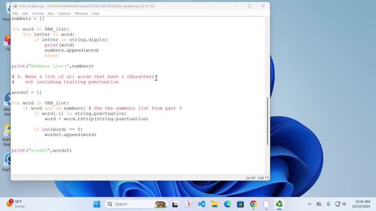 Text Analysis V2: Functions Applied