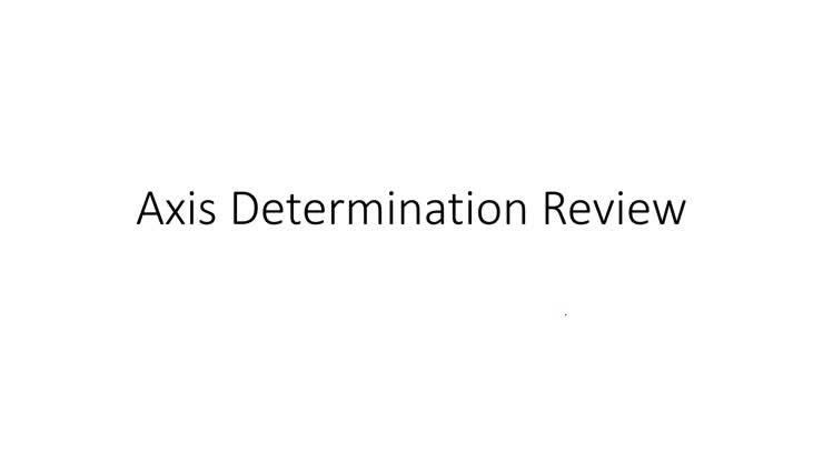 Axis Determination Review