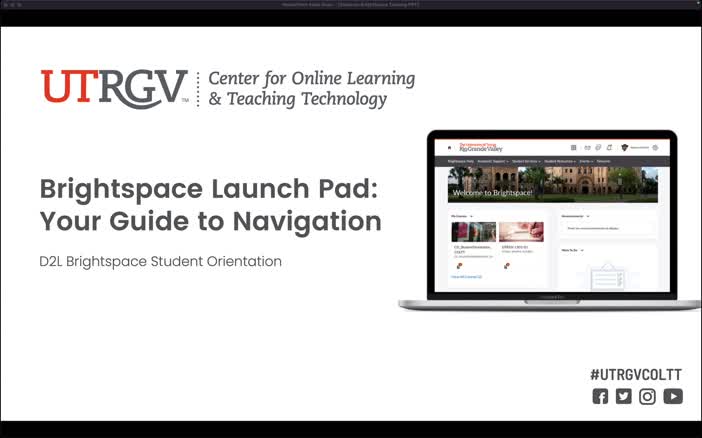 Brightspace Launch Pad - Your Guide to Navigation