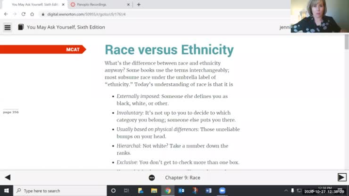 Dr. Jacobson Reads Part of Chapter 9 Aloud, pt. 2 of 2