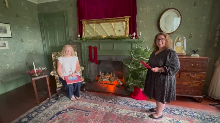 Twas the night reading