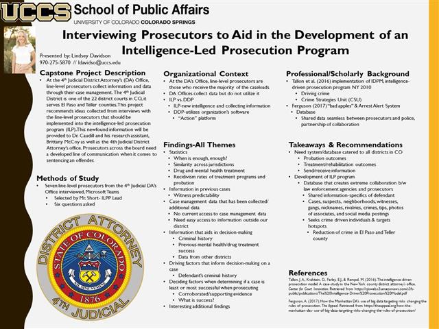 The Development of Intelligence-led Prosecution - Lindsey Davidson