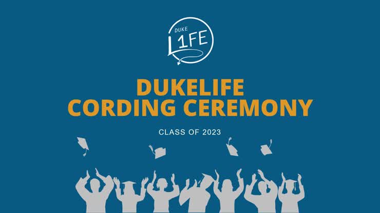 Graduation for Duke LIFE Cording Ceremony