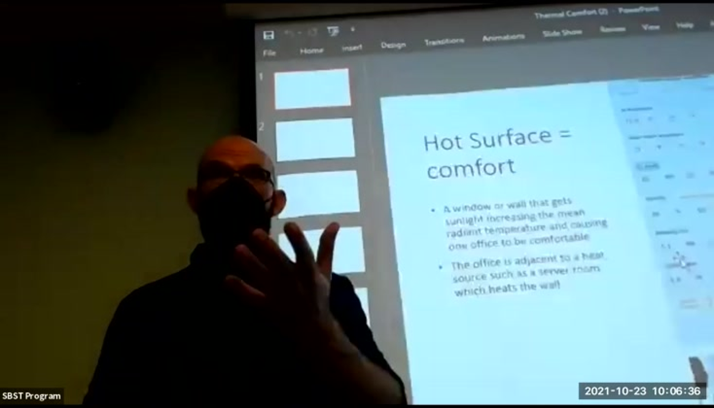 October 23, 2021 - SBST 301