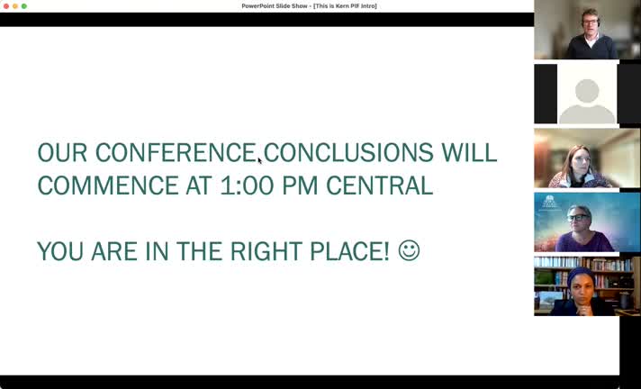 2022 PIF Conference Closing Session