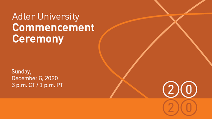 Adler University Commencement Ceremony 2020