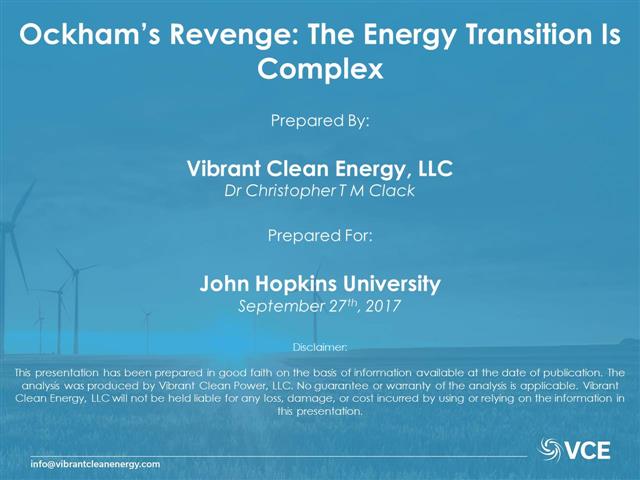 EPC-ESP Speaker Series: Dr. Christopher Clack 09-27-17 5-6pm