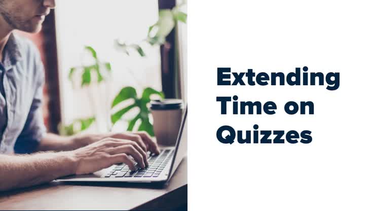 Extending Time on New Quizzes