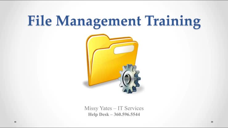 File Management Training