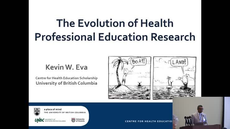 ADME Seminar - Evolution of Health Professional Research - Kevin Eva