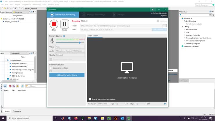 Using Quartus with Symbol Files