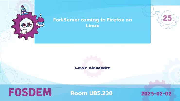 ForkServer coming to Firefox on Linux