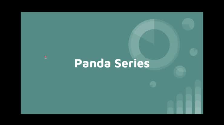 Week 11 - Panda Series