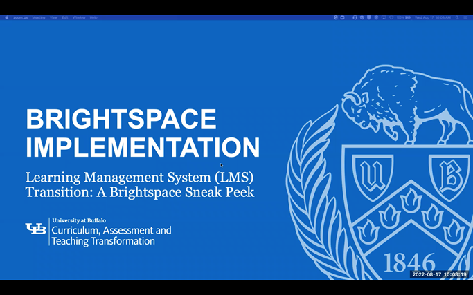 LMS Transition: A Brightspace Sneak Peek