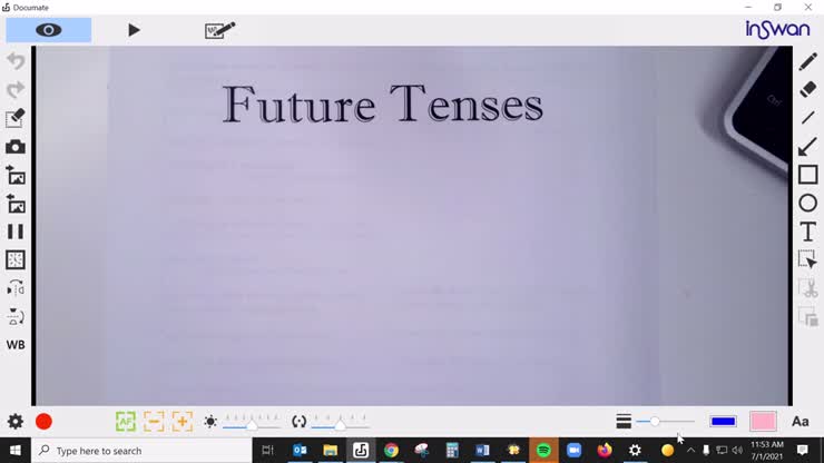 Future tenses intro