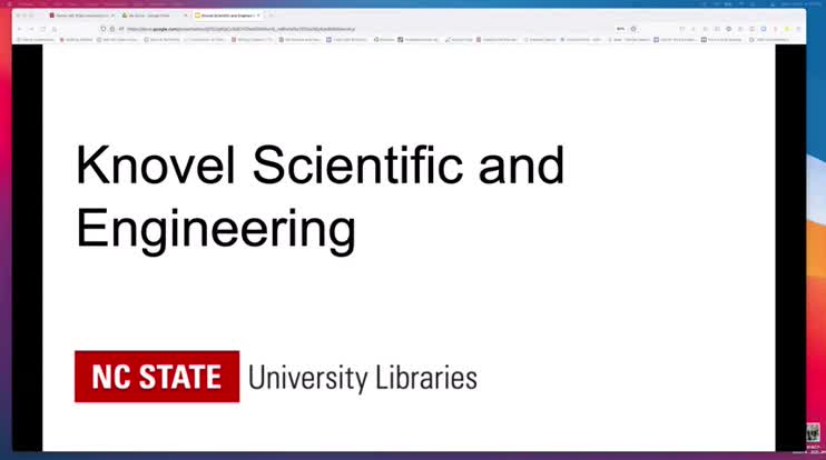 Knovel Scientific and Engineering